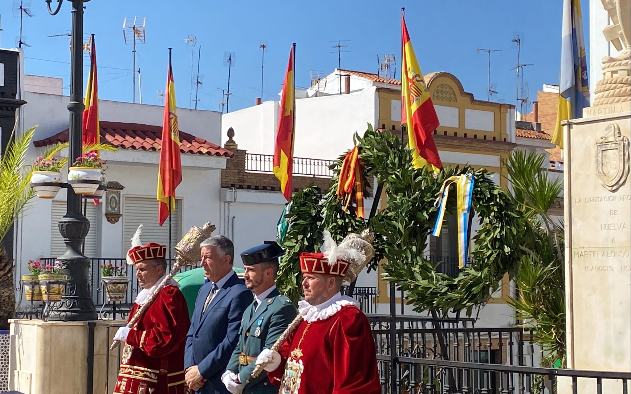 Palos de la Frontera conmemora el Día de la Hispanidad con una amplia ...